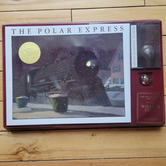 Vintage | Other | 985 Polar Express Vintage Book Set Cassette Bell New ...